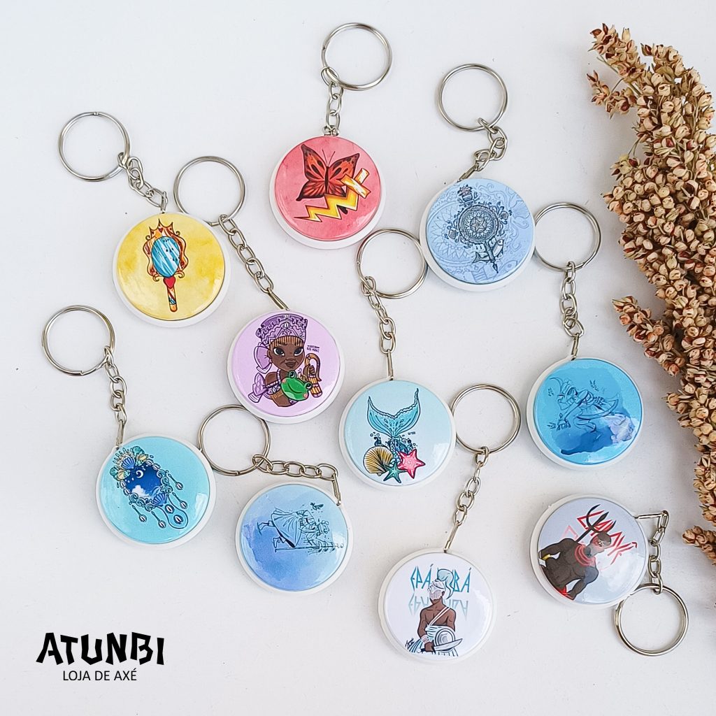 Chaveiro Dupla Face – Atunbi
