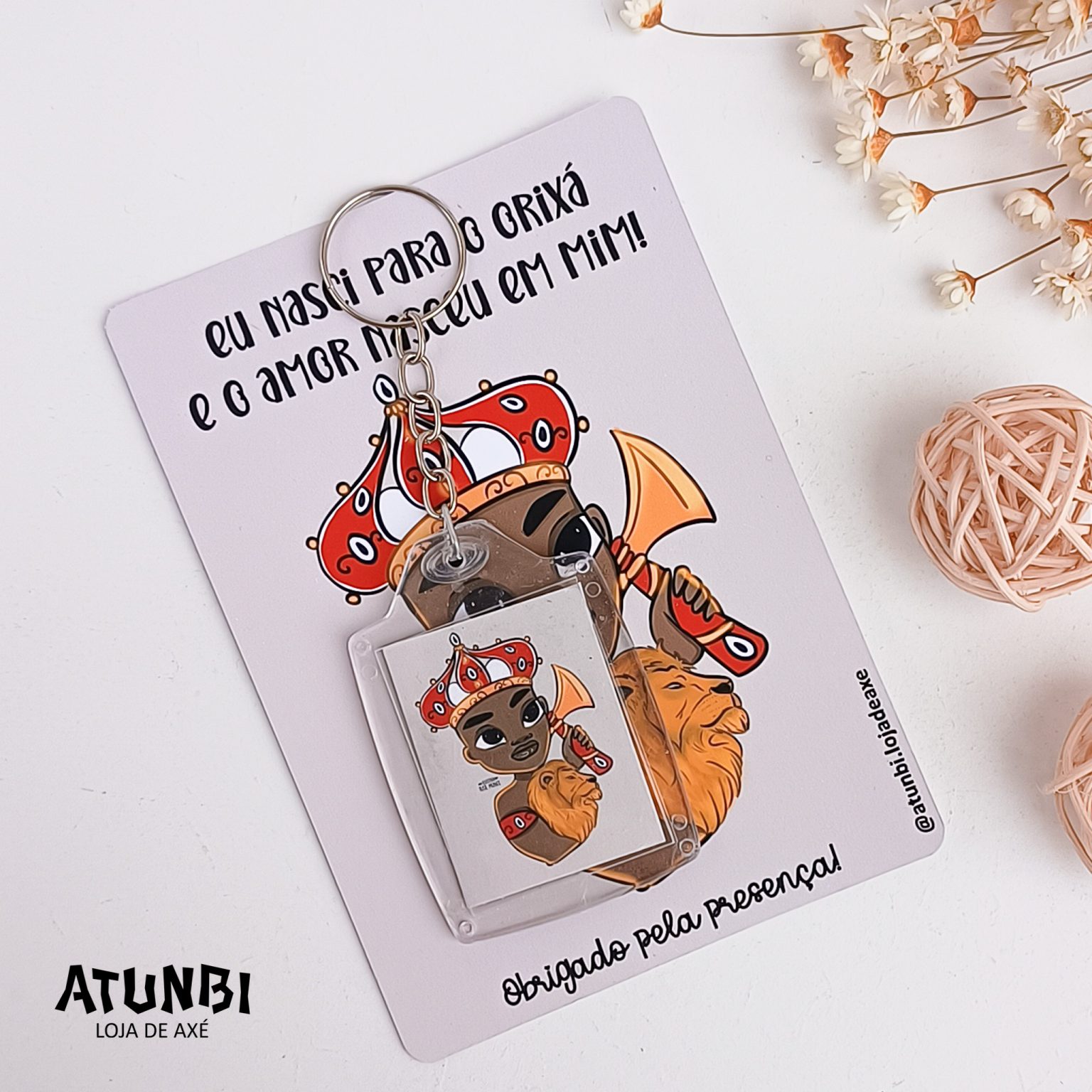 Chaveiro Acrílico – Atunbi
