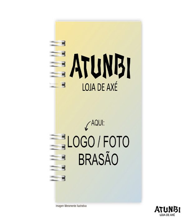 Agenda Slim Personalizada – Atunbi