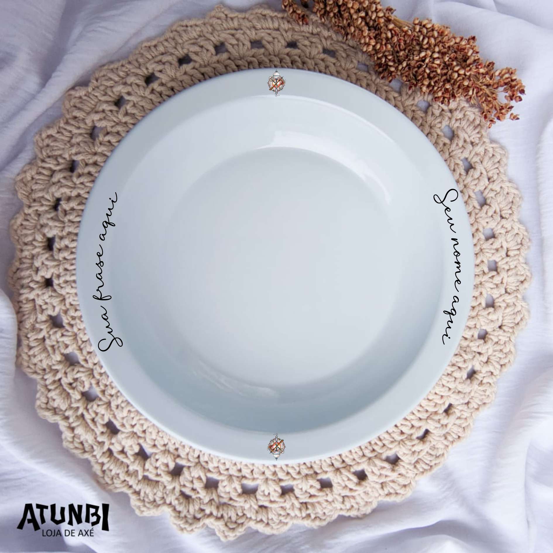 Kit Caneca e Prato – Atunbi